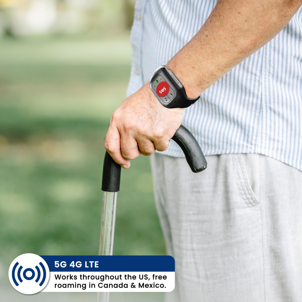 SecuLife Guardian SOS Wristband with Fall Detection for Seniors | SecuLife
